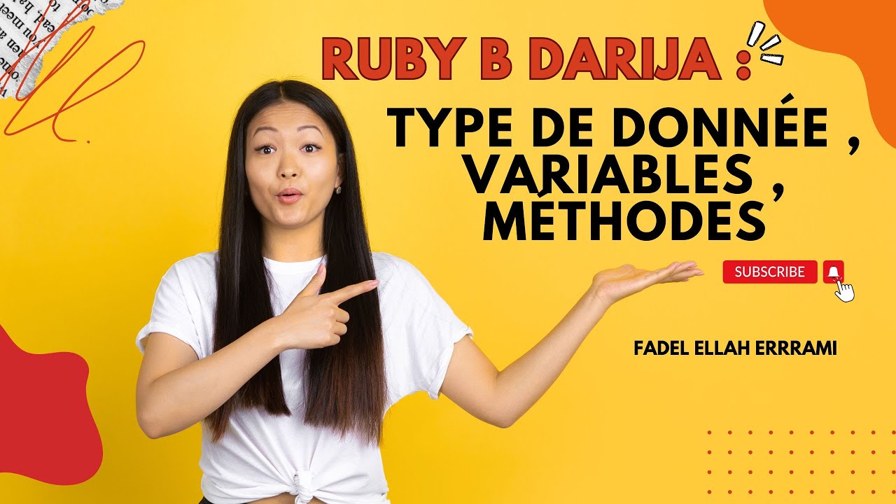 Langage RUBY-2- : Type de donnée , variables , méthodes - YouTube