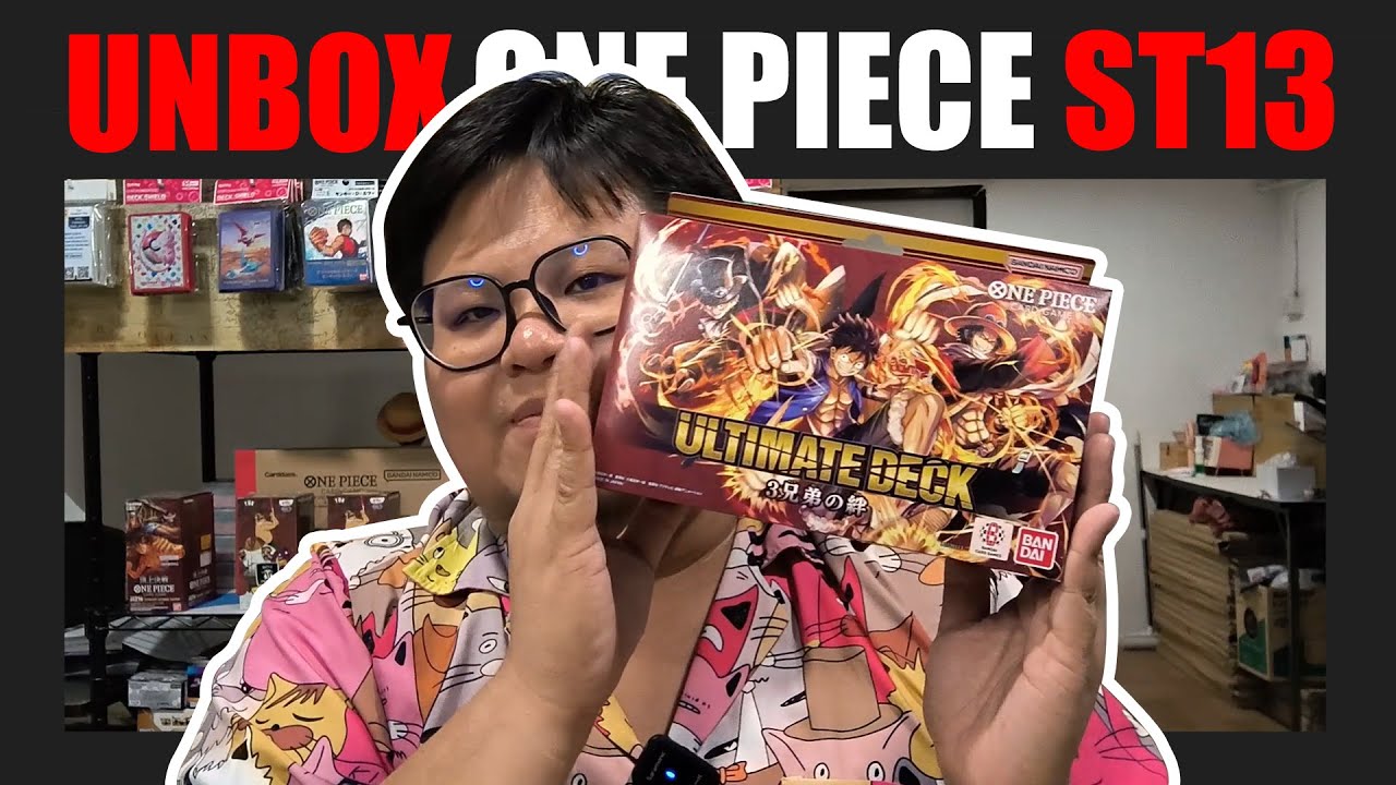 Unbox One Piece ST13 [อยากจะเปิดก็เปิด] - YouTube