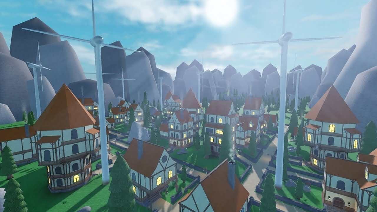 Medieval Forest - Roblox Studio SpeedBuild - YouTube