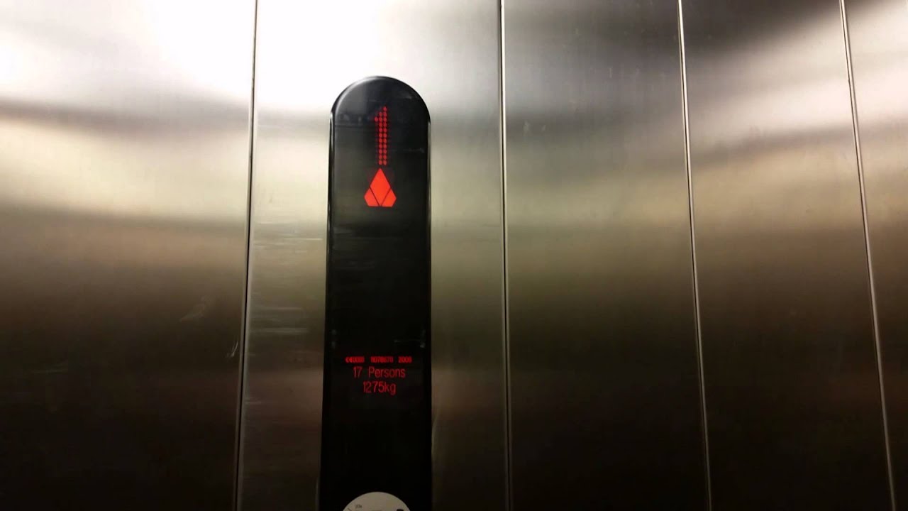 Kone Ecodisc Lift @ Asda Living in Wrexham - YouTube