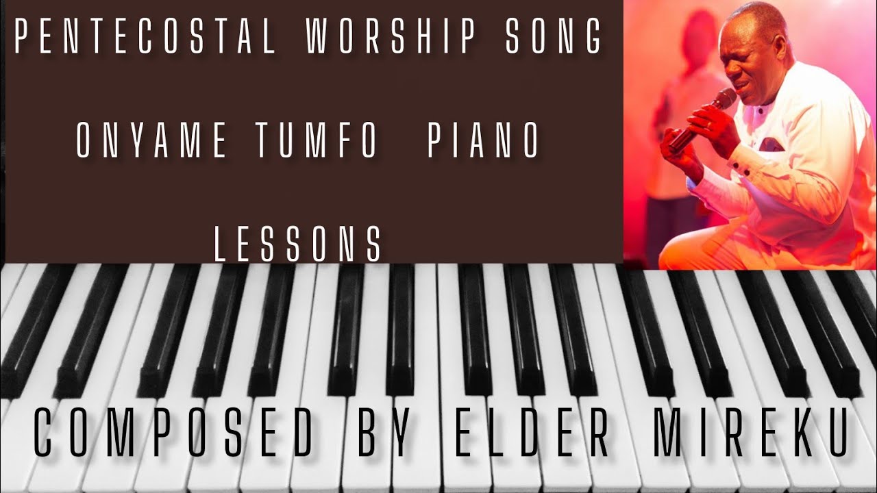 How to play ONYAME TUMFO Worship Song on the Keyboard🎹//PENTECOSTAL ...