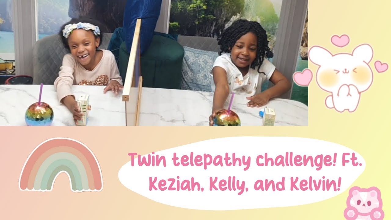 Twin Telepathy Challenge with Linnie - Camille and her best friend ...