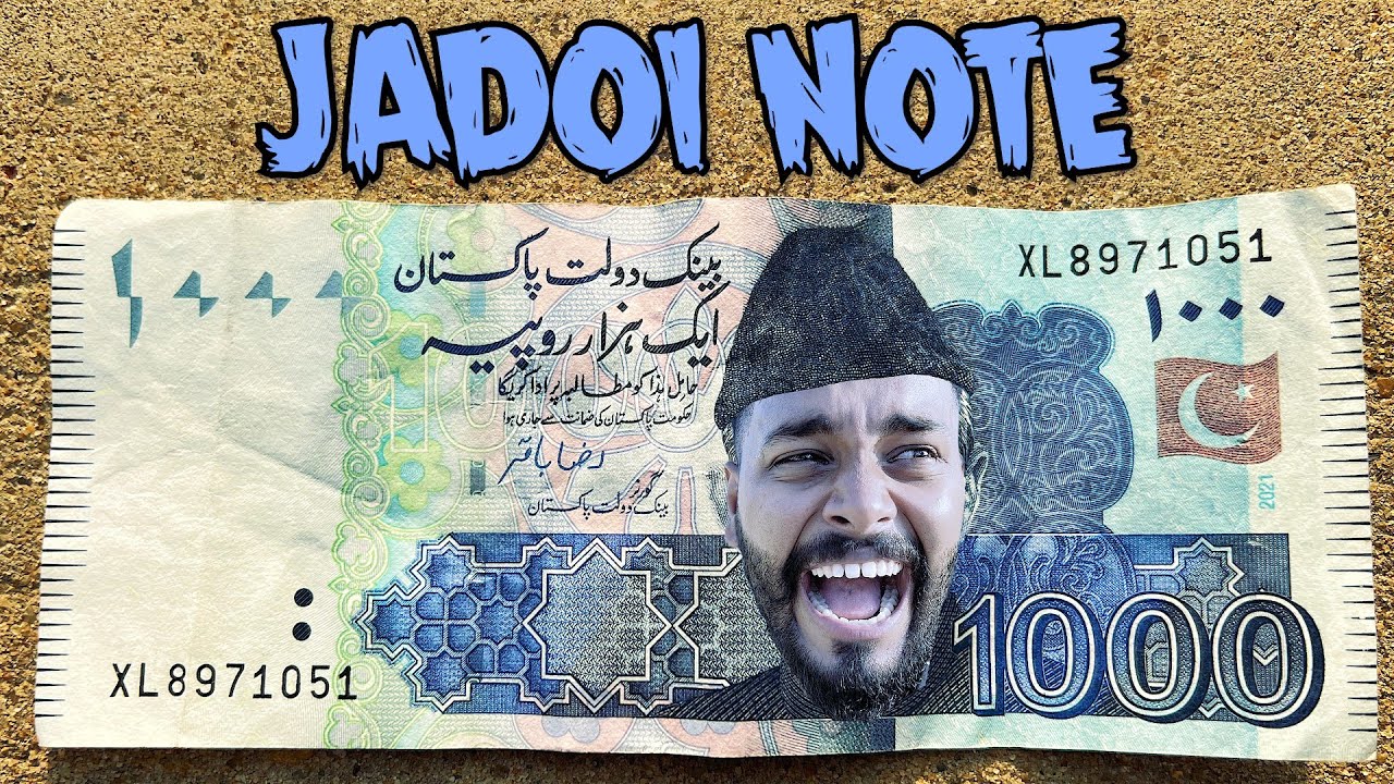 Jadoi Note | جادوئ نوٹ | Magical Short Film | The Fun Fin | Comedy Skit ...