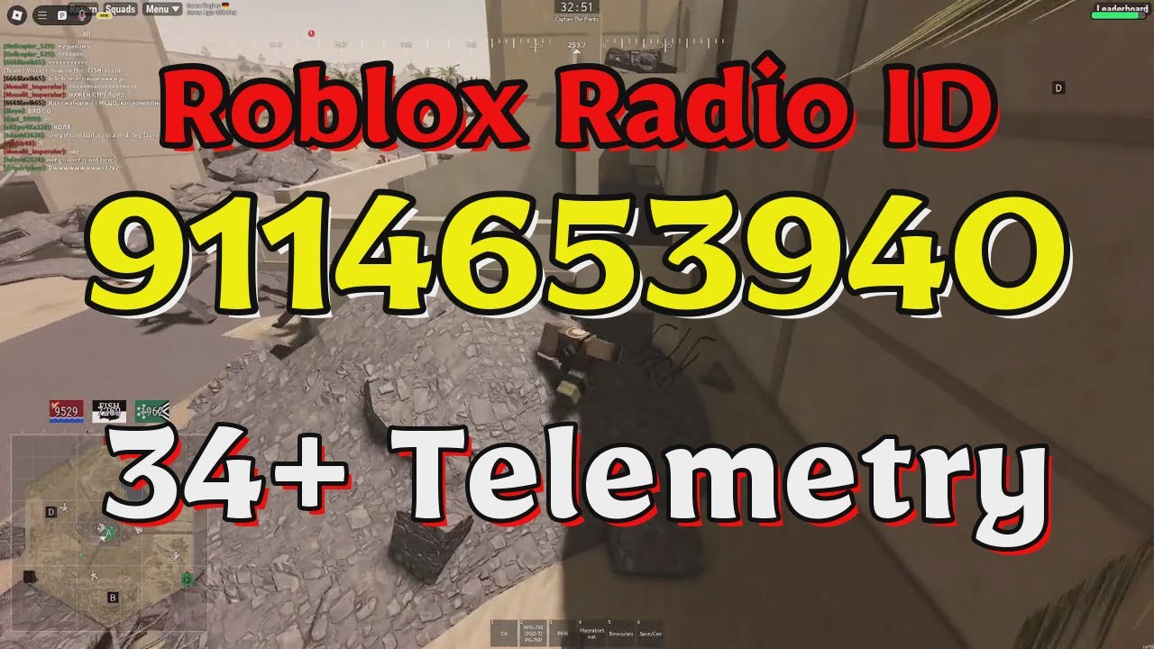Telemetry Roblox Radio Codes/IDs - YouTube