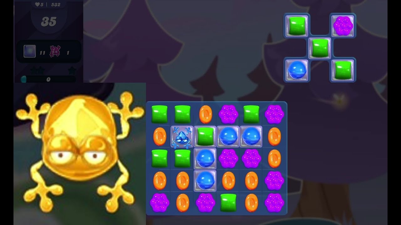 Candy Crush Saga Level 532 - YouTube