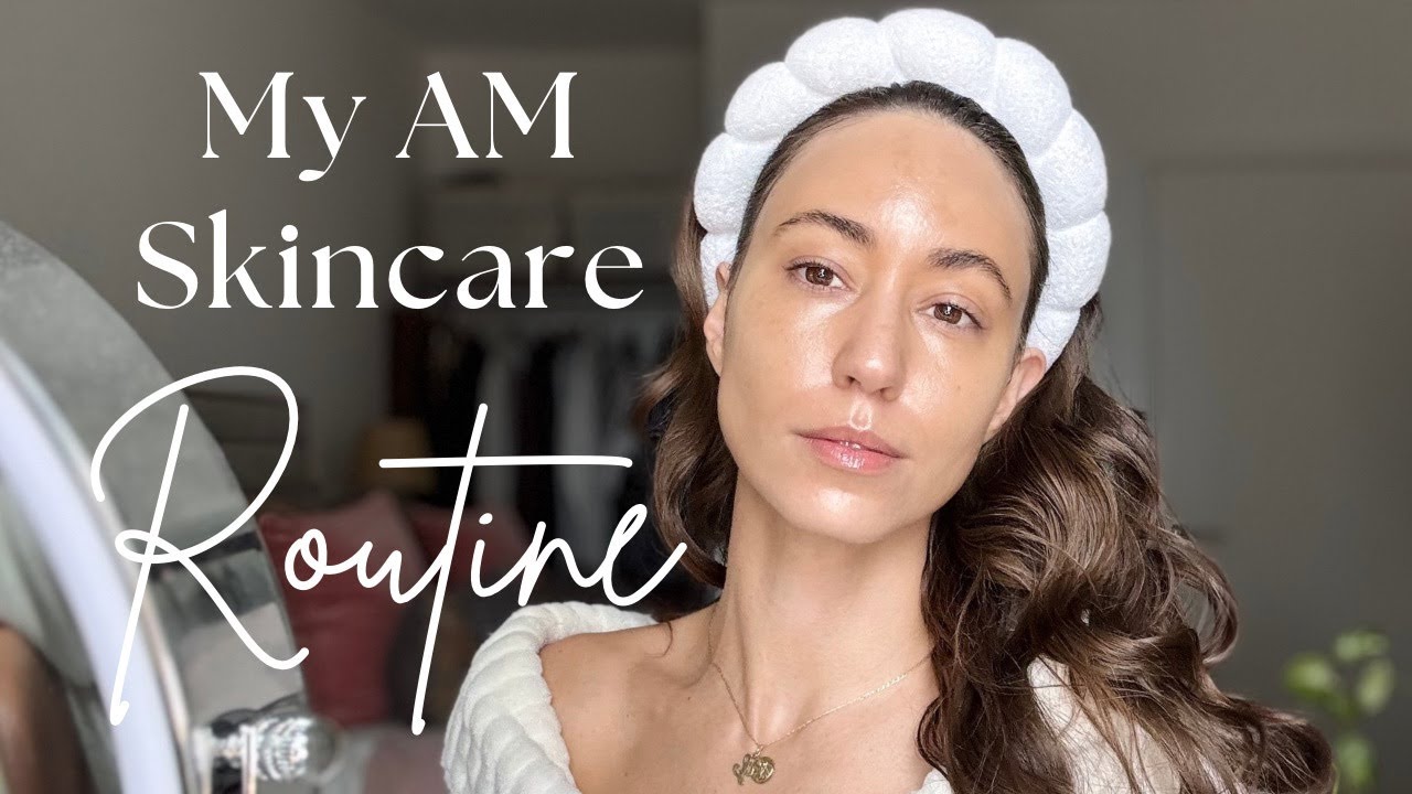 Realistic AM Skincare Routine for Healthy, Glowing Skin & Pigment ...