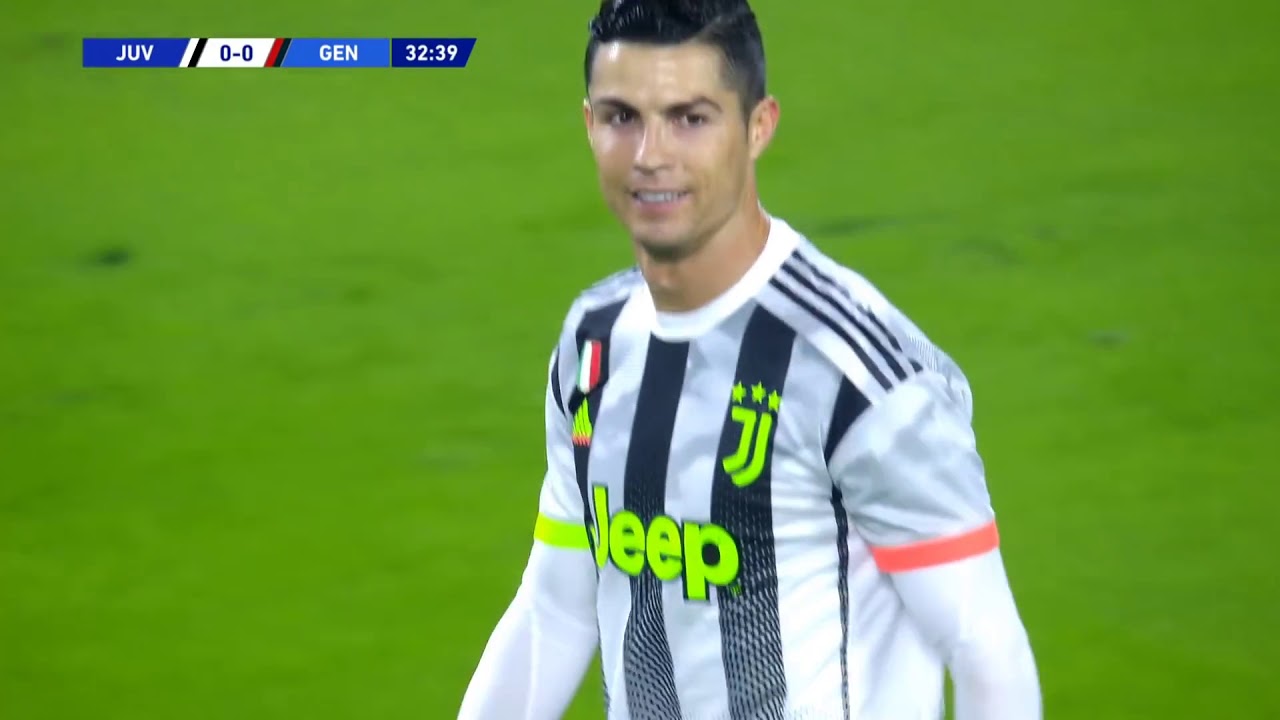 Cristiano Ronaldo Vs Genoa Home (30-10-2019) - YouTube