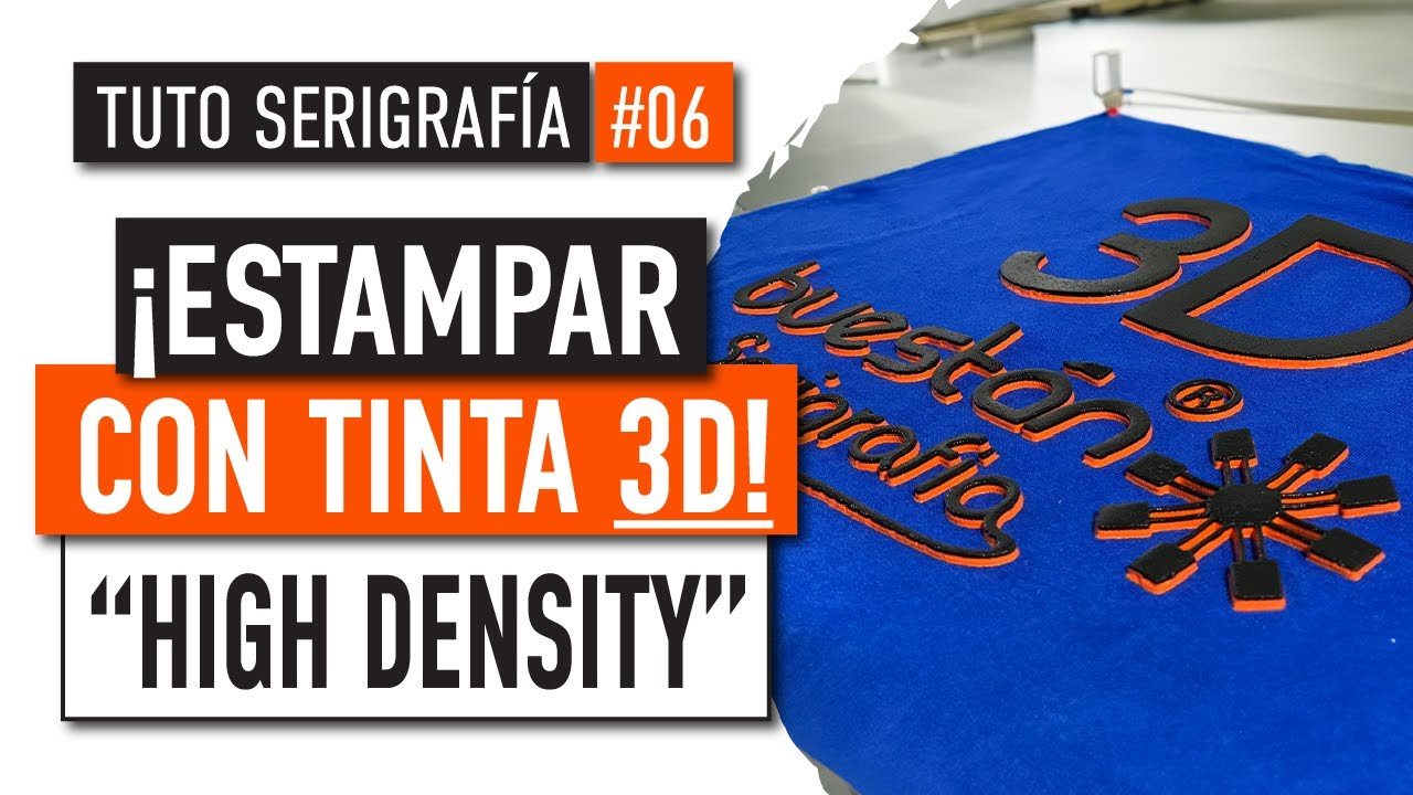 Tutorial 005: Impresiones 3D (High Density) ¡Estampando con relieve ...