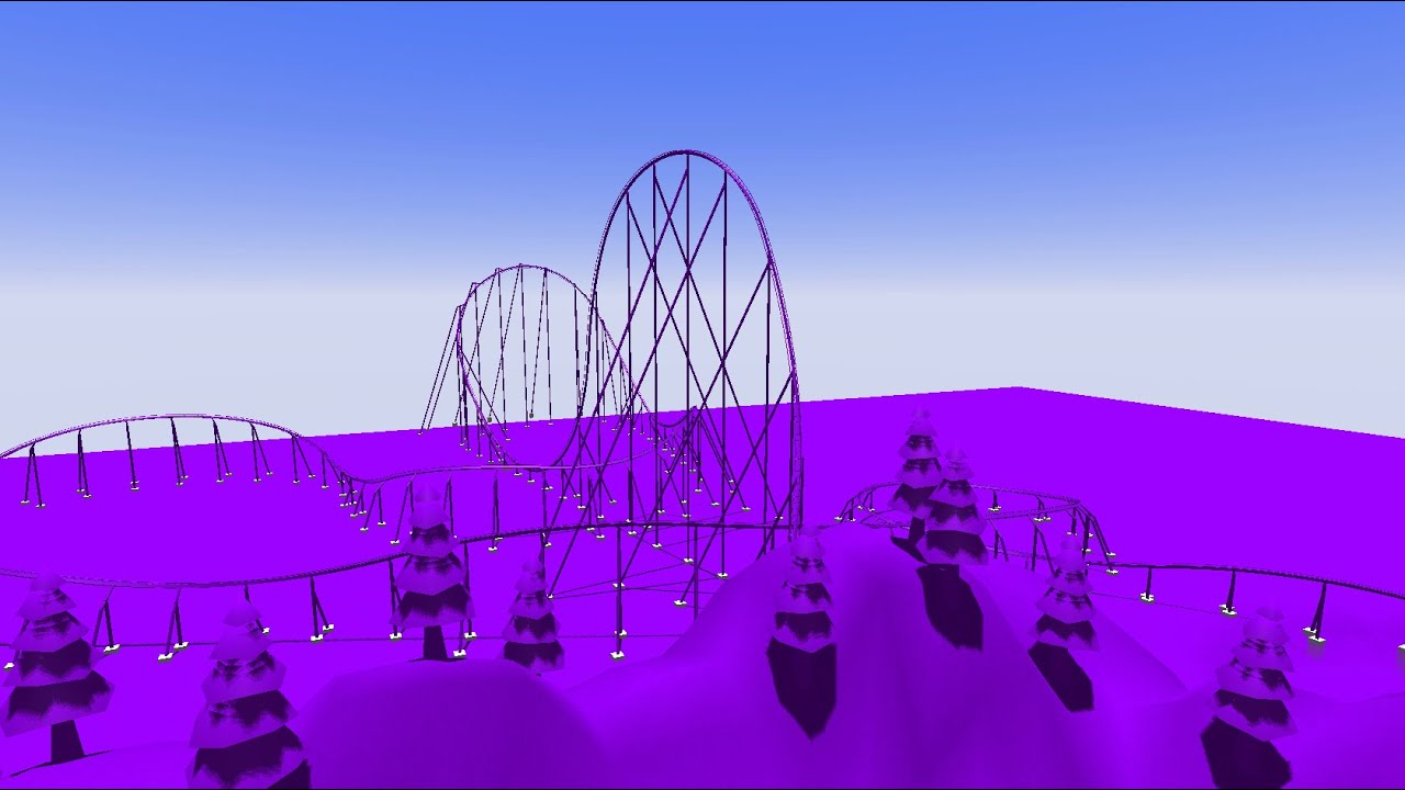 Ultimate Coaster 2 But my Coaster is ONE Color - YouTube