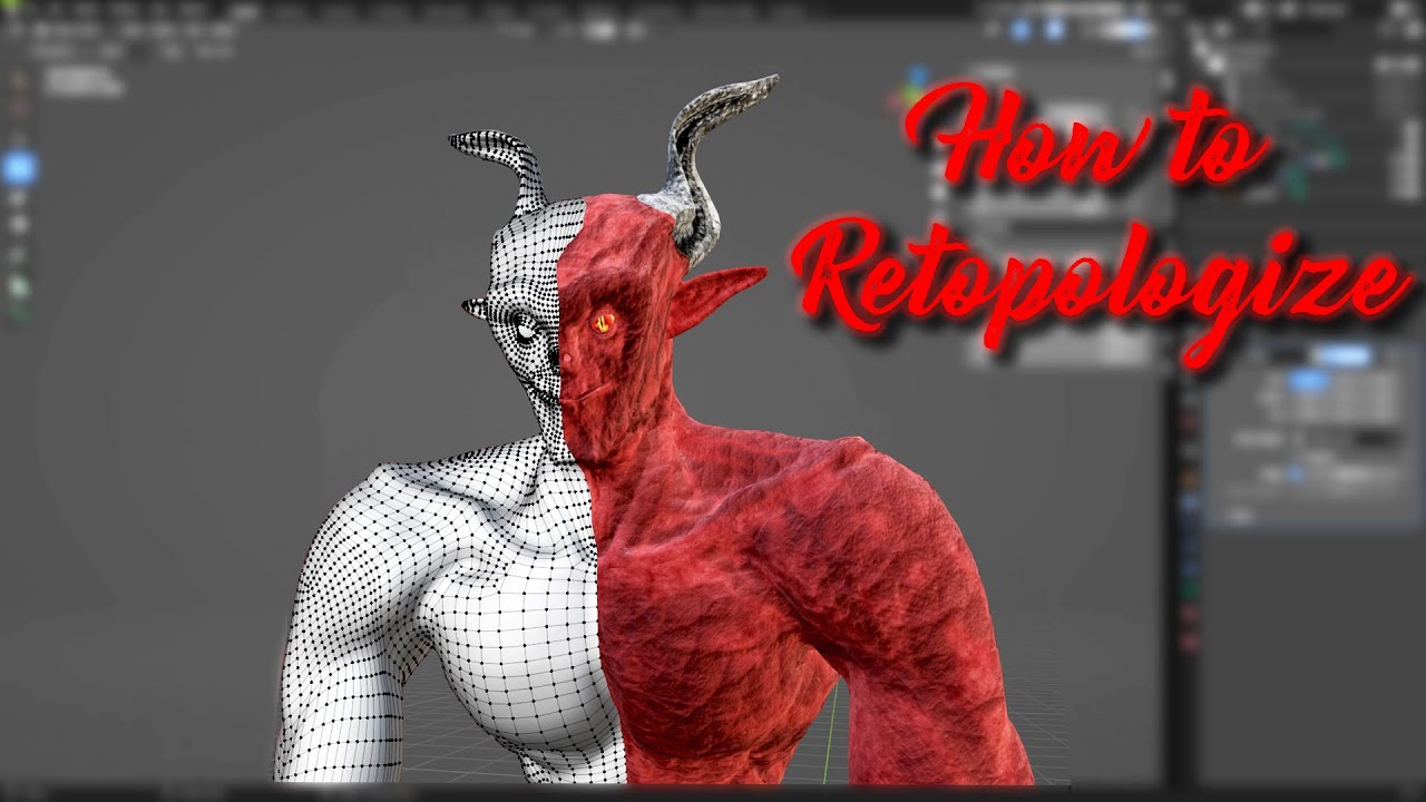 Master Retopology: How to Retopo? - YouTube