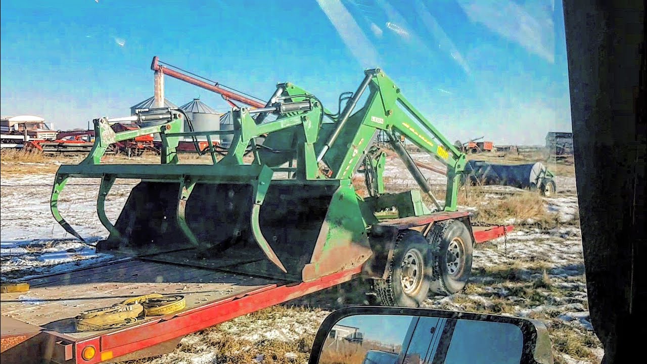 4640 loader tractor project part 1!!!! - YouTube