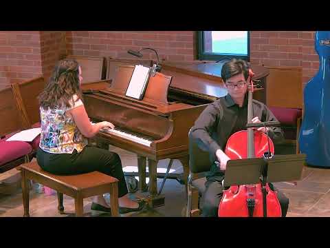 Music | Vocalise for Cello and Piano | Eric Rau and Claire Miller - YouTube