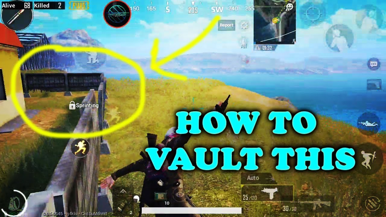 HOW TO VAULT THE UNVAULTABLE WALL IN PUBG MOBILE| NO ONE KNOWS THIS BUT ...
