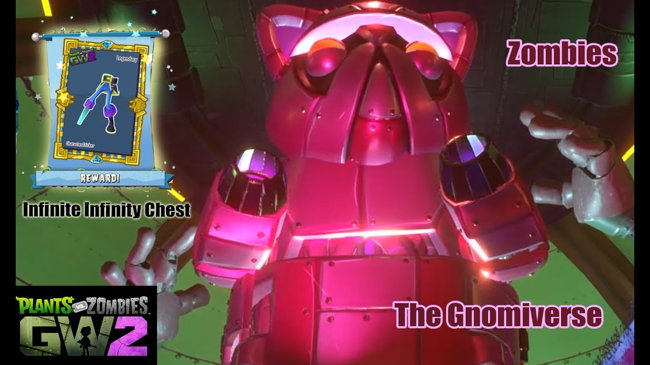 The Gnomiverse **Infinity mode **(Zombies)- REWARD -Legendary Character ...