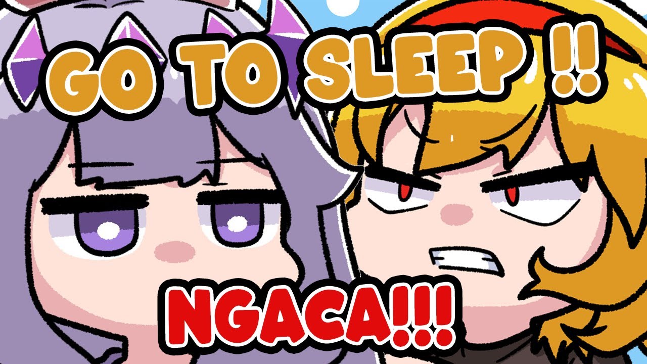 When the two stream monsters tell each other to go to sleep - YouTube