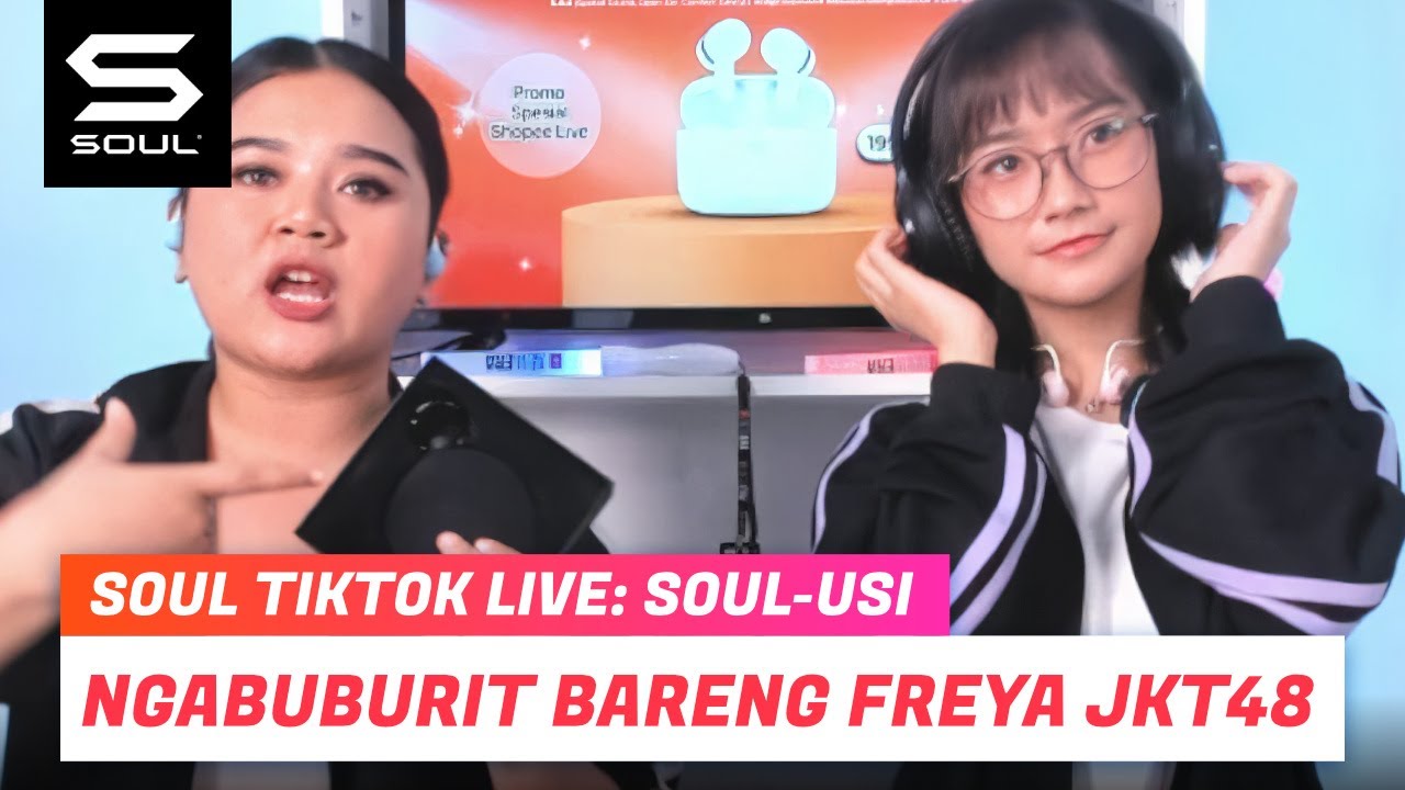 [Shopee Live] Freya JKT48 di “SOUL-USI NGABUBURIT BARENG #JKT48”, 4 April 2024, 16.00 WIB - YouTube