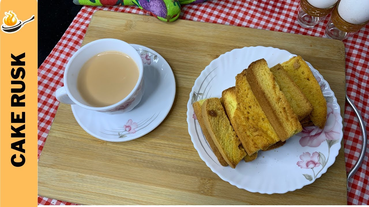 Cake Rusk Recipe By Yummy and Sizzling | How to Make Cake Rusk at Home ...