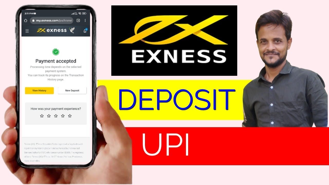 exness deposit upi | add fund exness with upi - YouTube