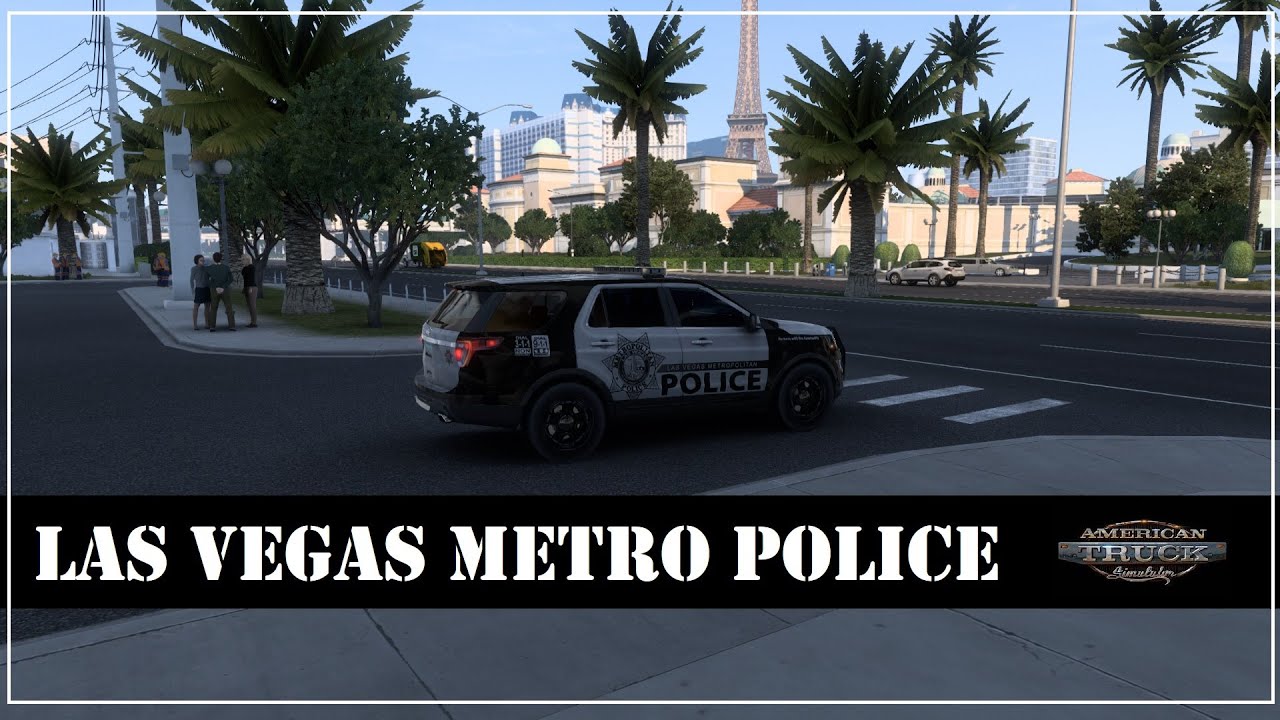 ATS POLICE / Las Vegas Metro Police Interceptor / American Truck Sim ...