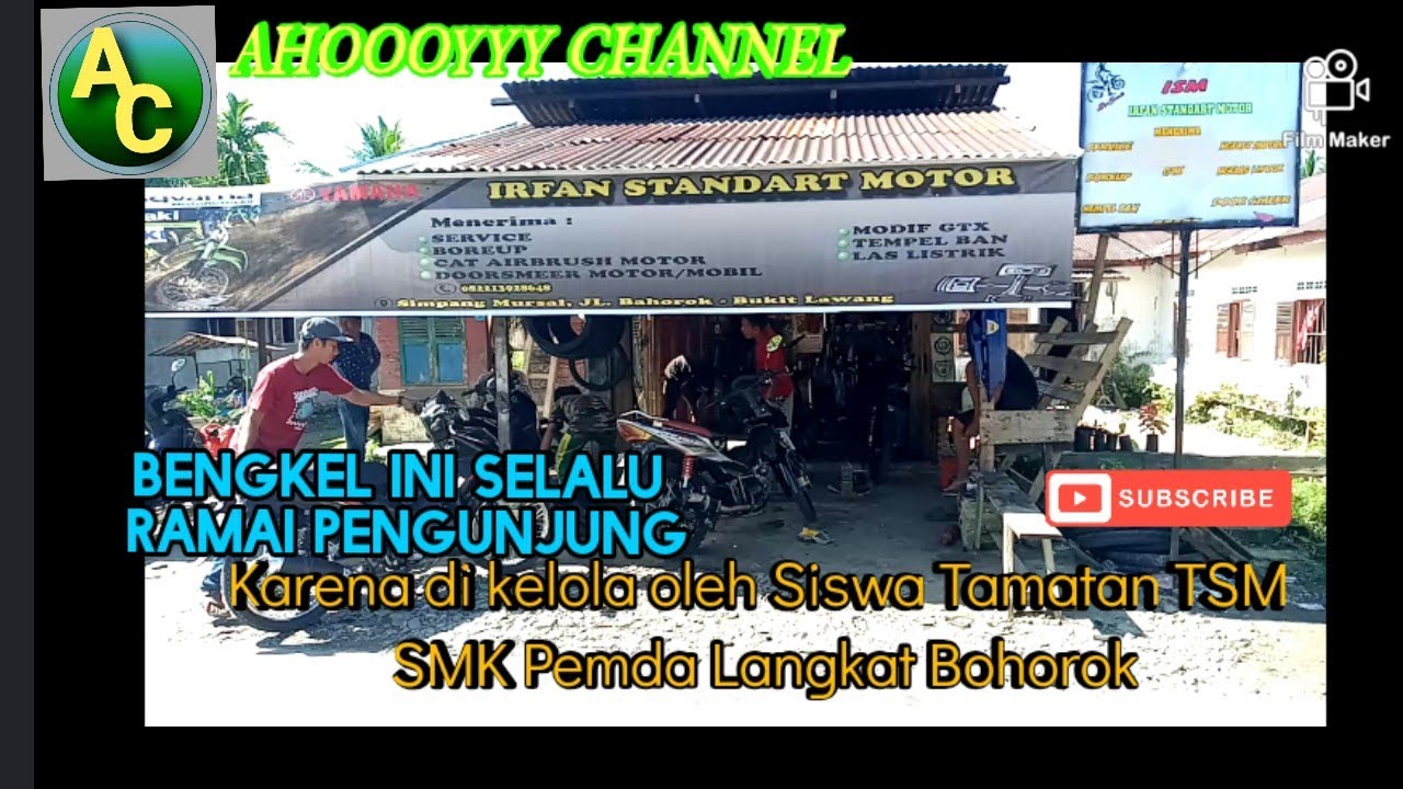 BENGKEL SISWA TSM ANGKATAN PERTAMA SMK PEMDA LANGKAT BOHOROK - YouTube