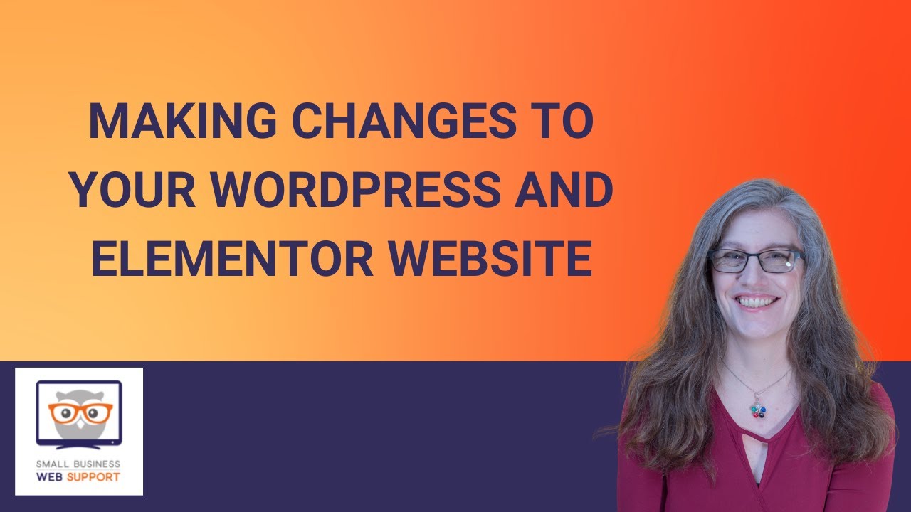 Making Changes To A WordPress Website Using Elementor YouTube Making Changes To A WordPress Website Using Elementor YouTube