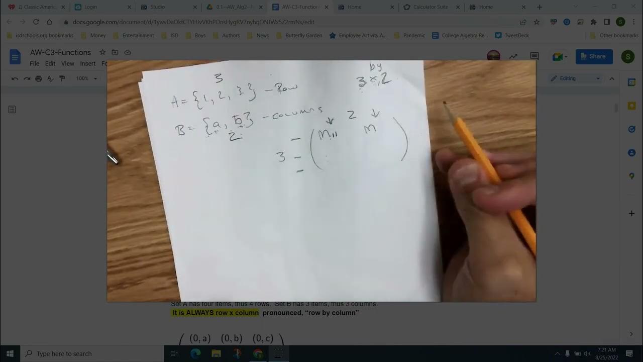 Cartesian Product Video 1 - YouTube