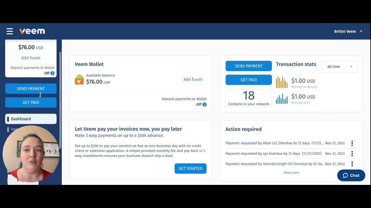 How to Fund Veem Wallet - YouTube