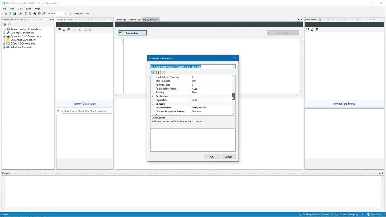 Creating a New SQL Database using Data Sync - YouTube