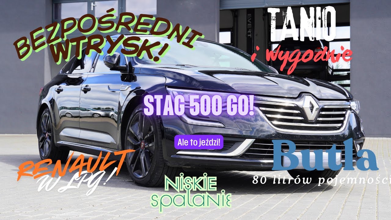 Bezpośredni wtrysk? Żaden problem! STAG 500 GO i Renault Talisman ...