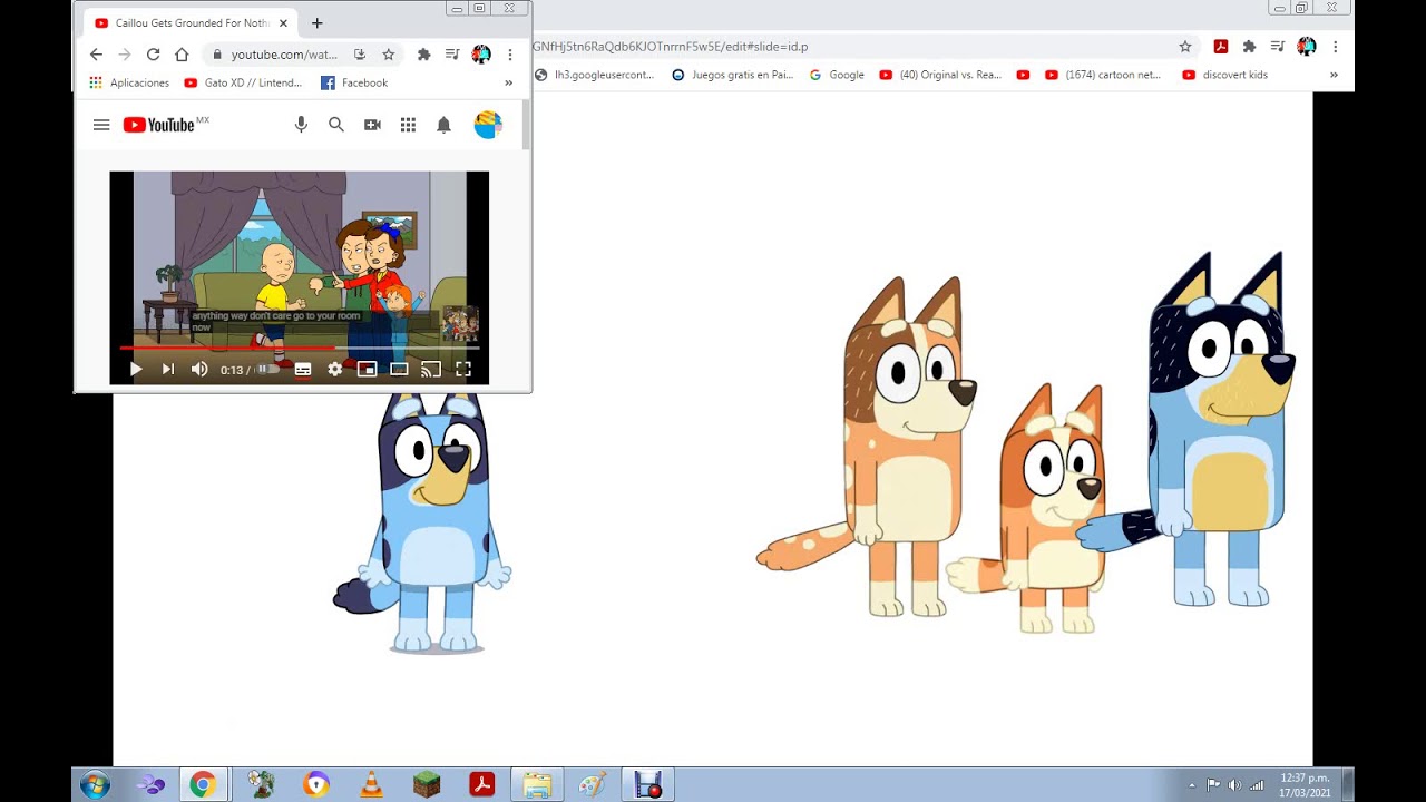 Bluey Gets Grounded for Nothing S1 E1 - YouTube