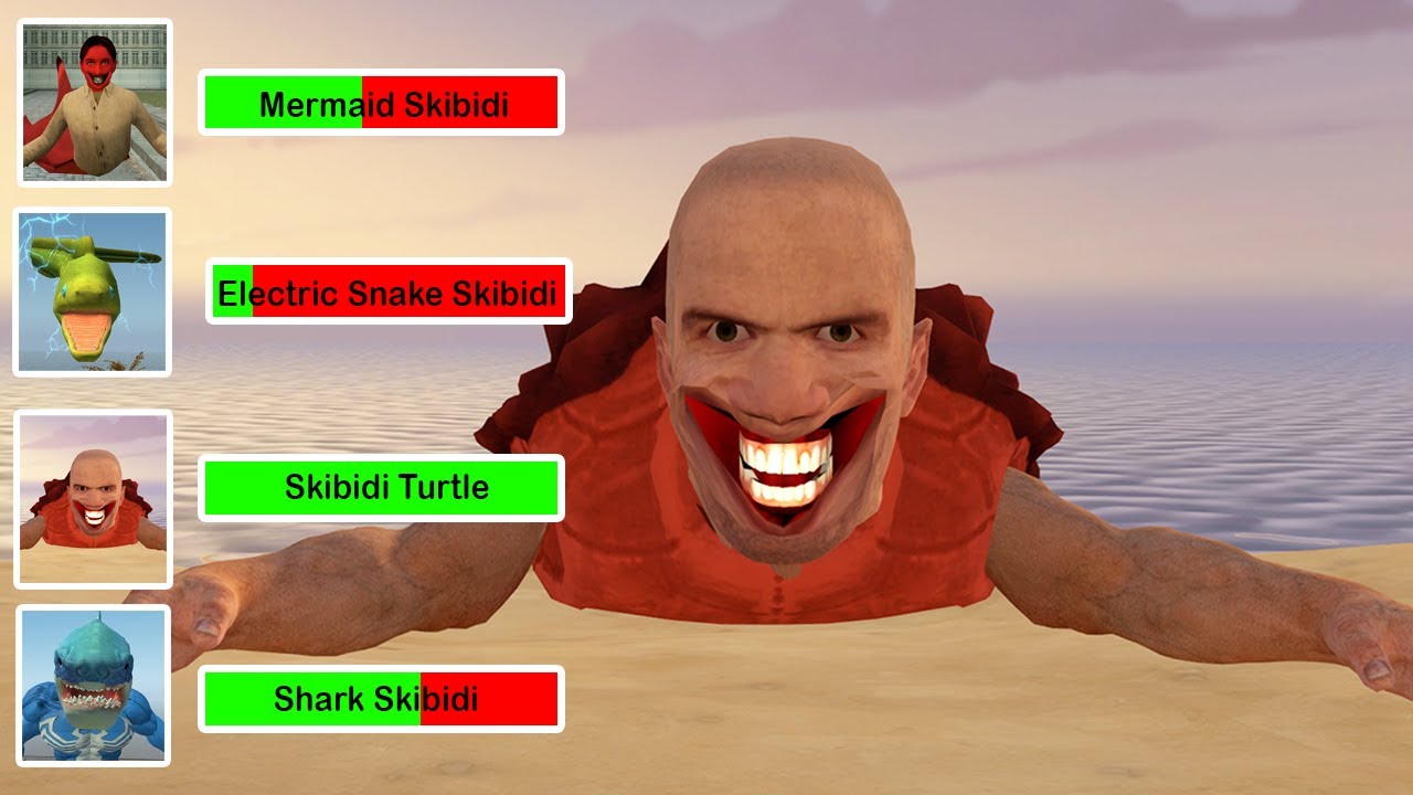 The Fish 1 - 42 With Healbars And Boss Fight (Full Edition) | Skibidi ...