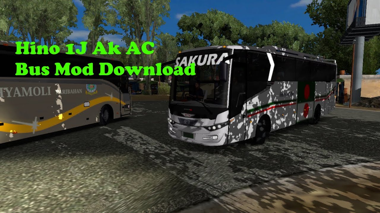 Hino 1J Ak AC Bus Mod For ETS 2 | - YouTube