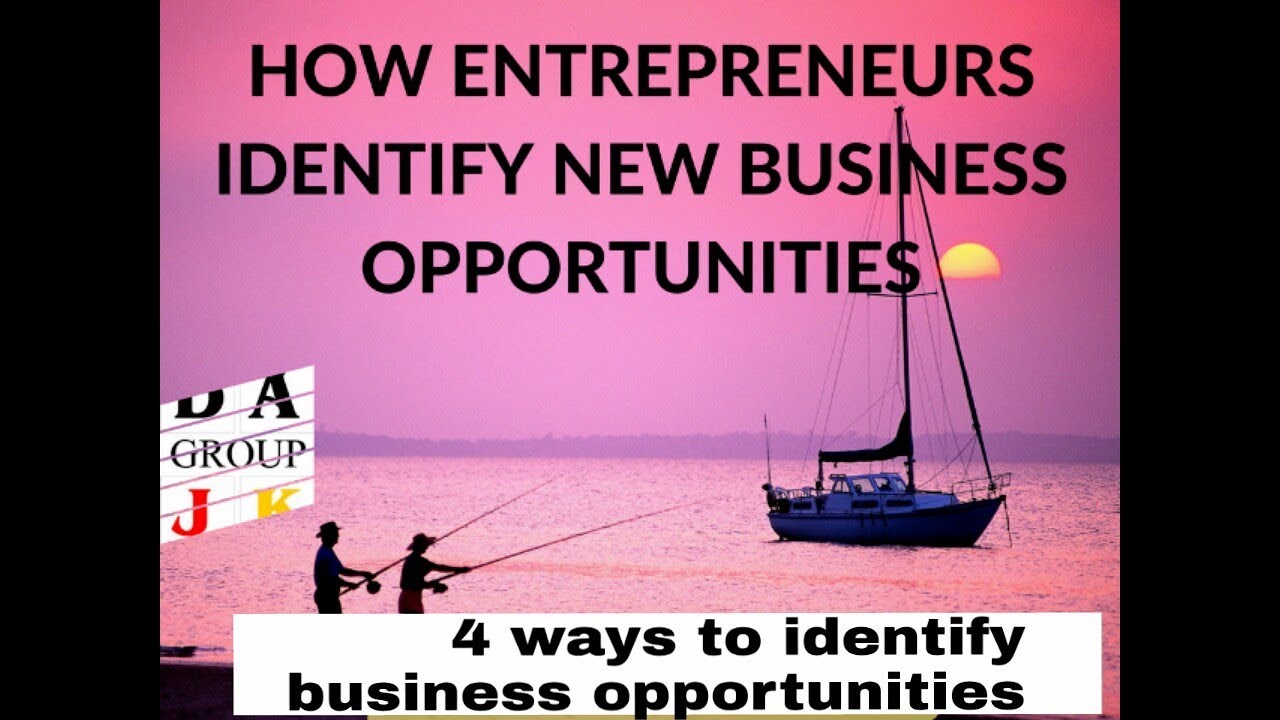 How to identify business opportunities, 4 ways to identify business ...