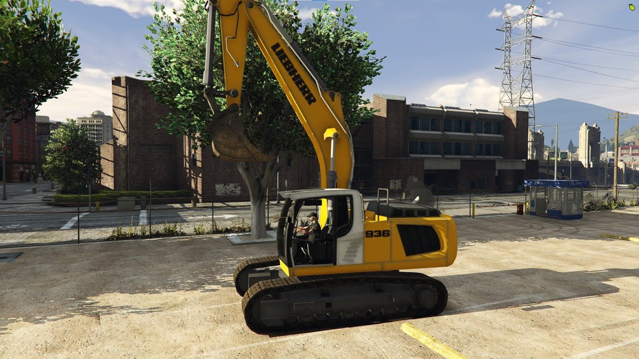 [FiveM Vehicle] Liebherr 936 Excavator for fivem servers - YouTube