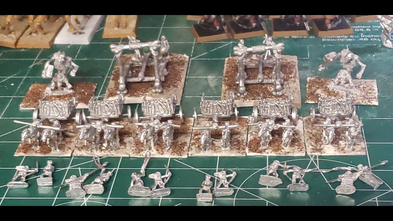 Splintered Light 15mm Undead Chariots, Bone Giants and Catapults ...