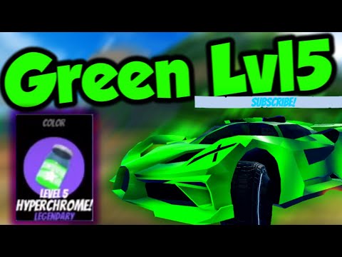 Getting Hypergreen Lvl5 From LUCK! | Roblox Jailbreak - YouTube