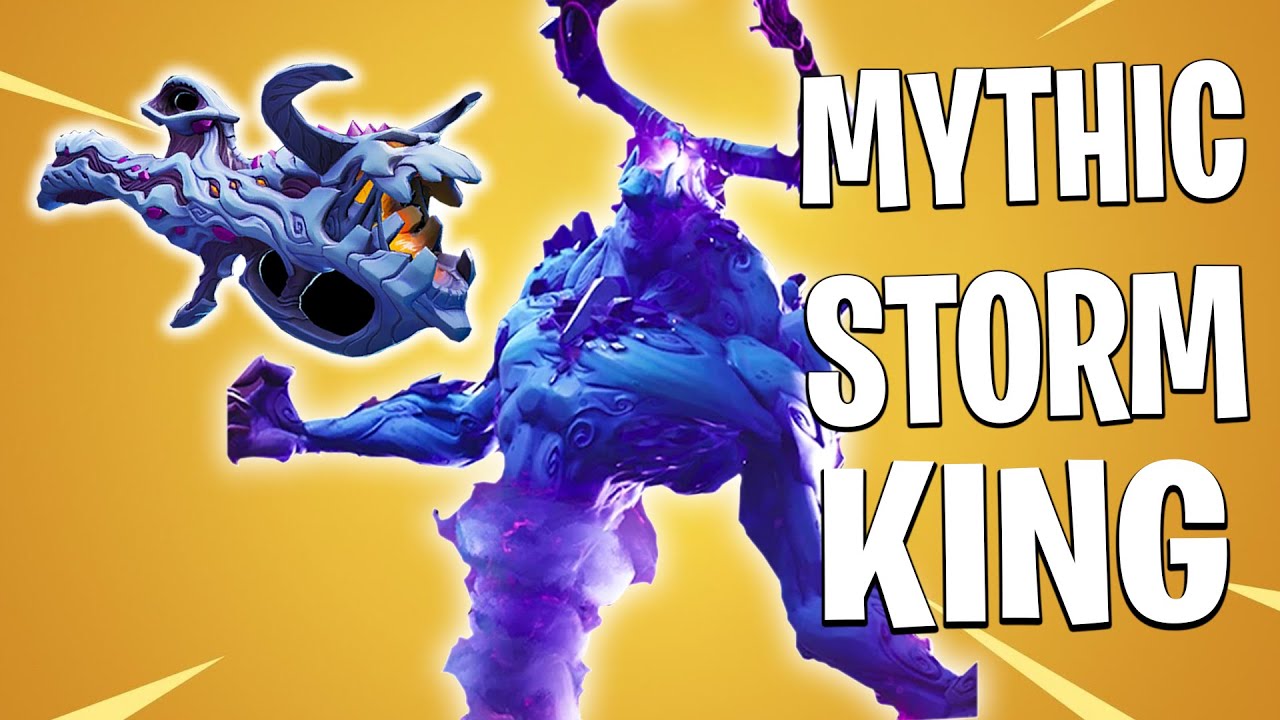 Fortnite Mythic STORM KING With Viewers 110 + PL !msk To Enter Queue ...