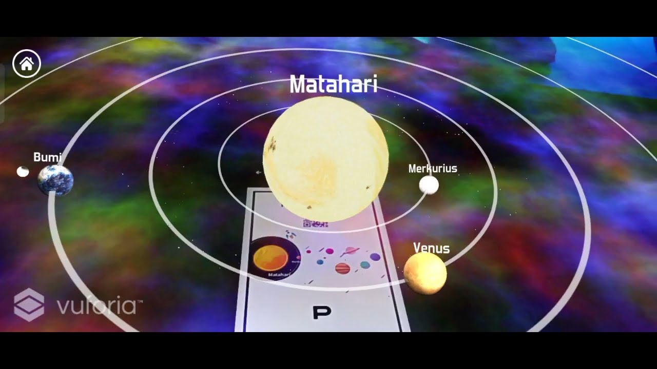 Augmented Reality Sistem Tata Surya / Solar System | Marker Based - YouTube