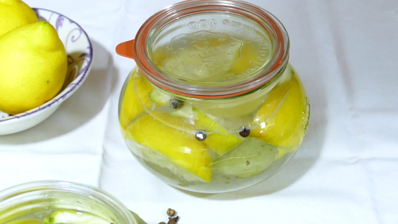 Limones 🍋 Confitados al estilo Marroquí. Para poner aroma y sabor a tus ...