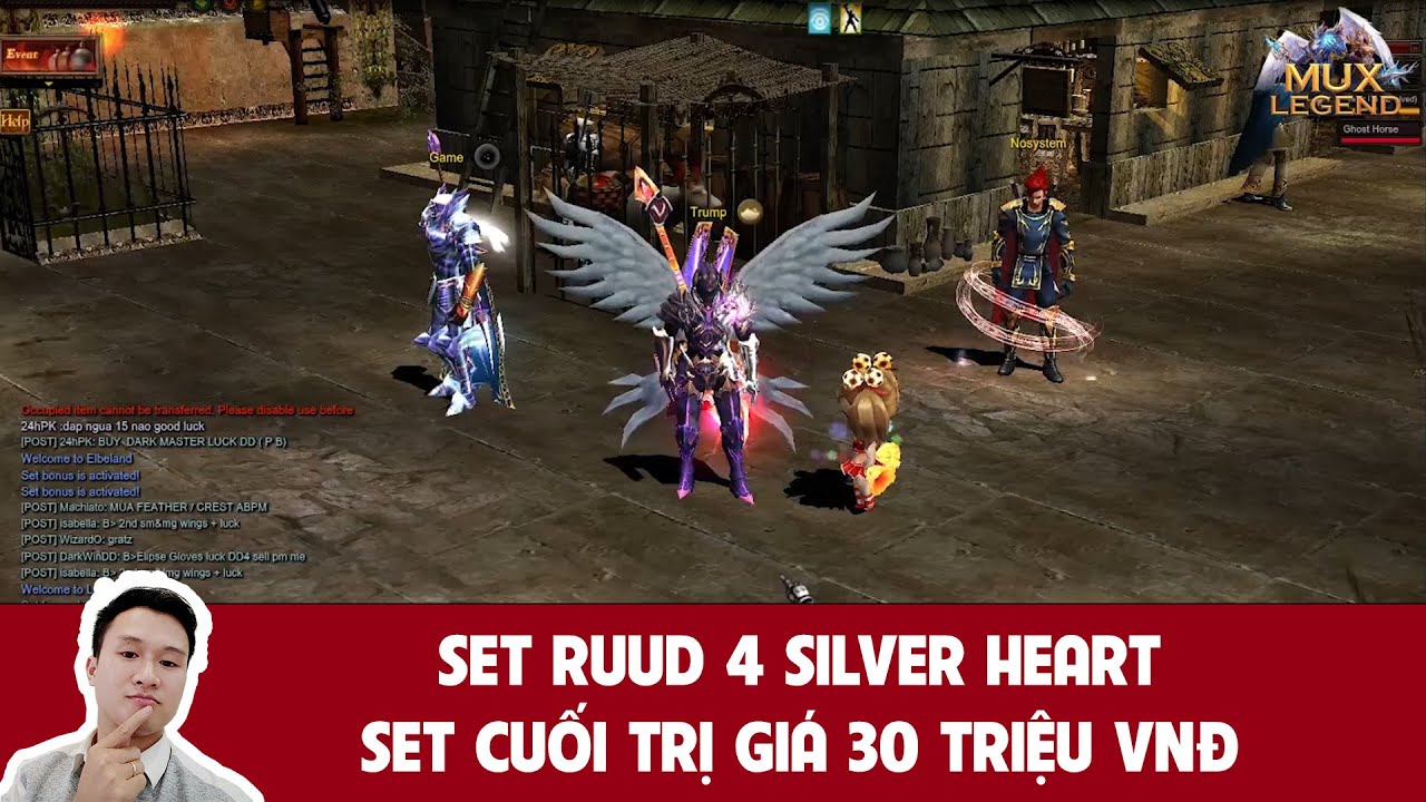 Mu Online XLegen - Set Ruud 4 Trị Giá 30 Triệu VNĐ - Set Cuối - Mặc Đã ...
