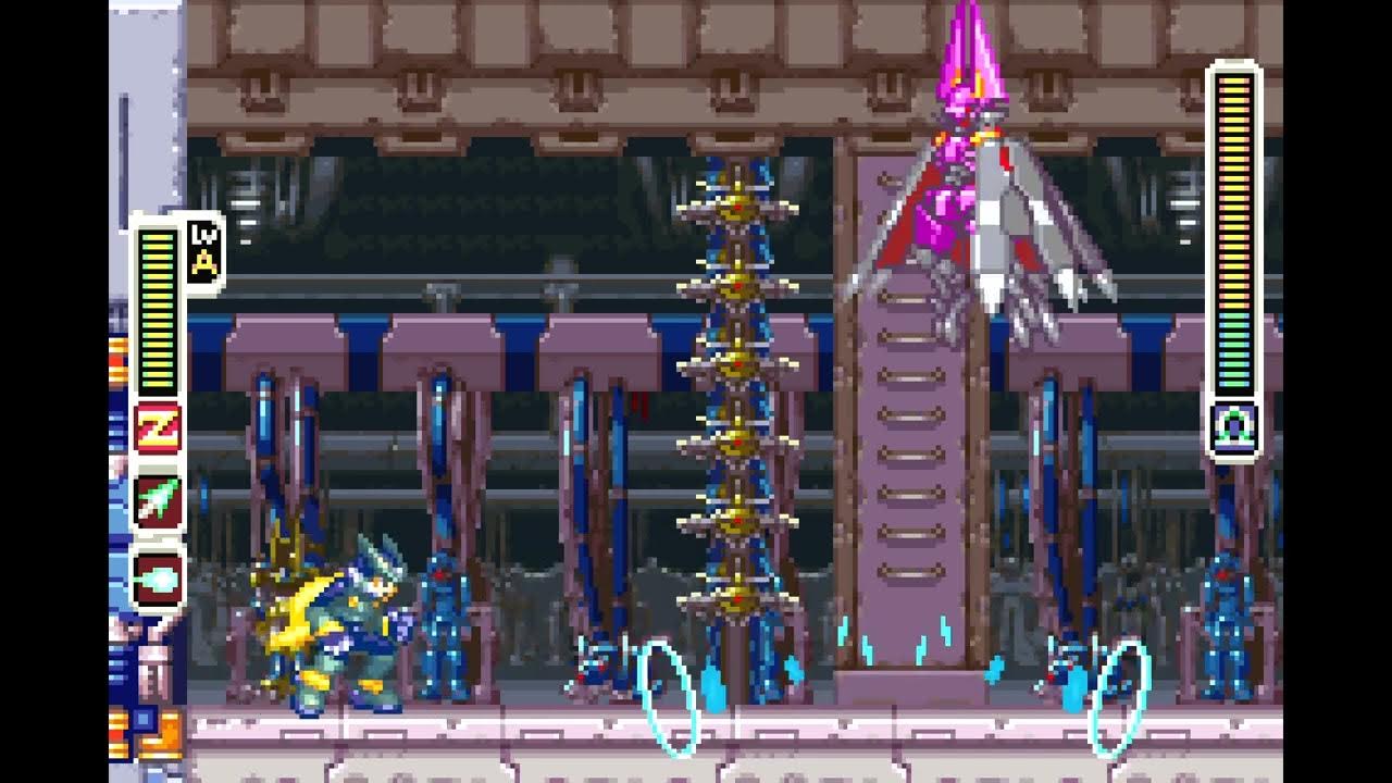 Hellbat Schilt (No Damage, Hard Mode, A Rank) {Mega Man Zero 3) - YouTube