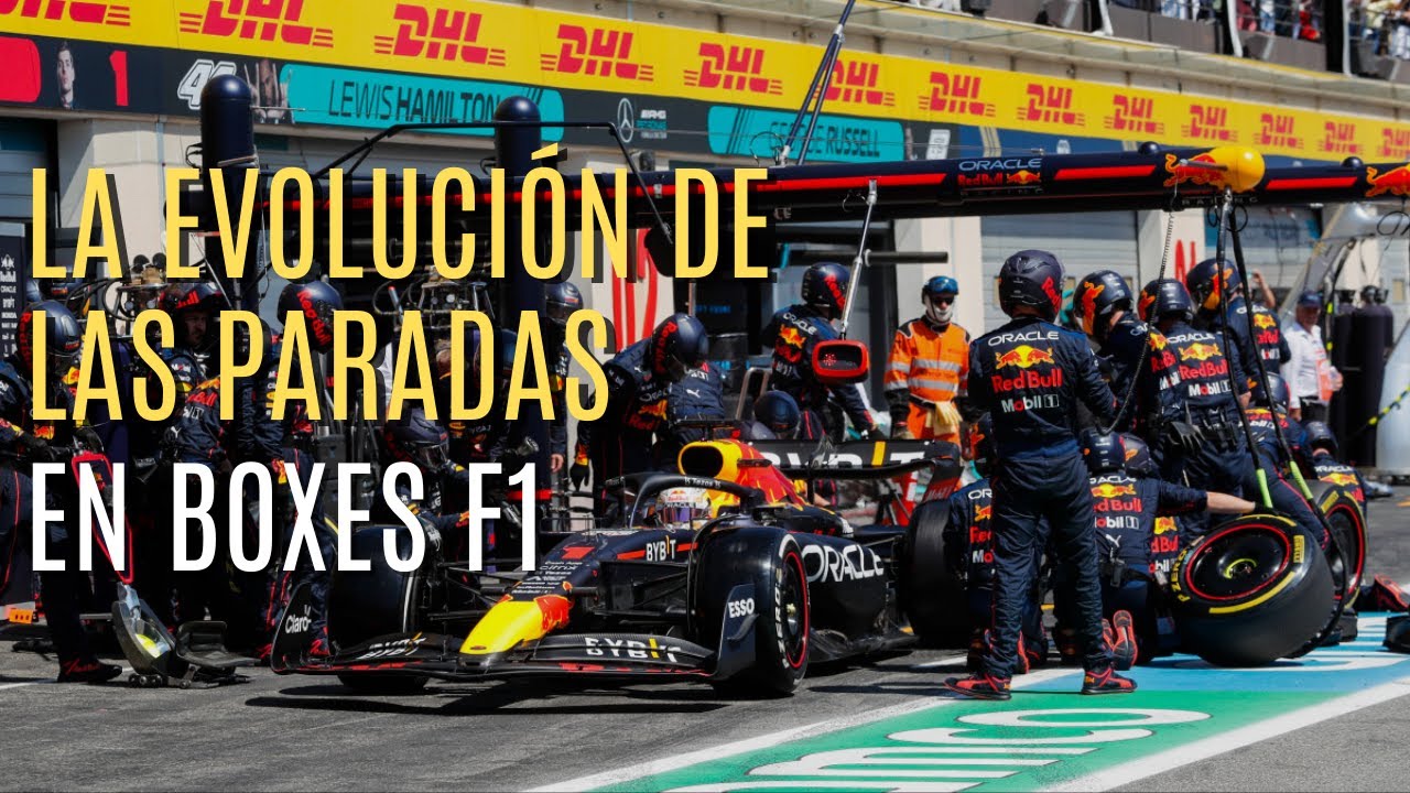 La evolución de las paradas en boxes F1 🏁 - YouTube