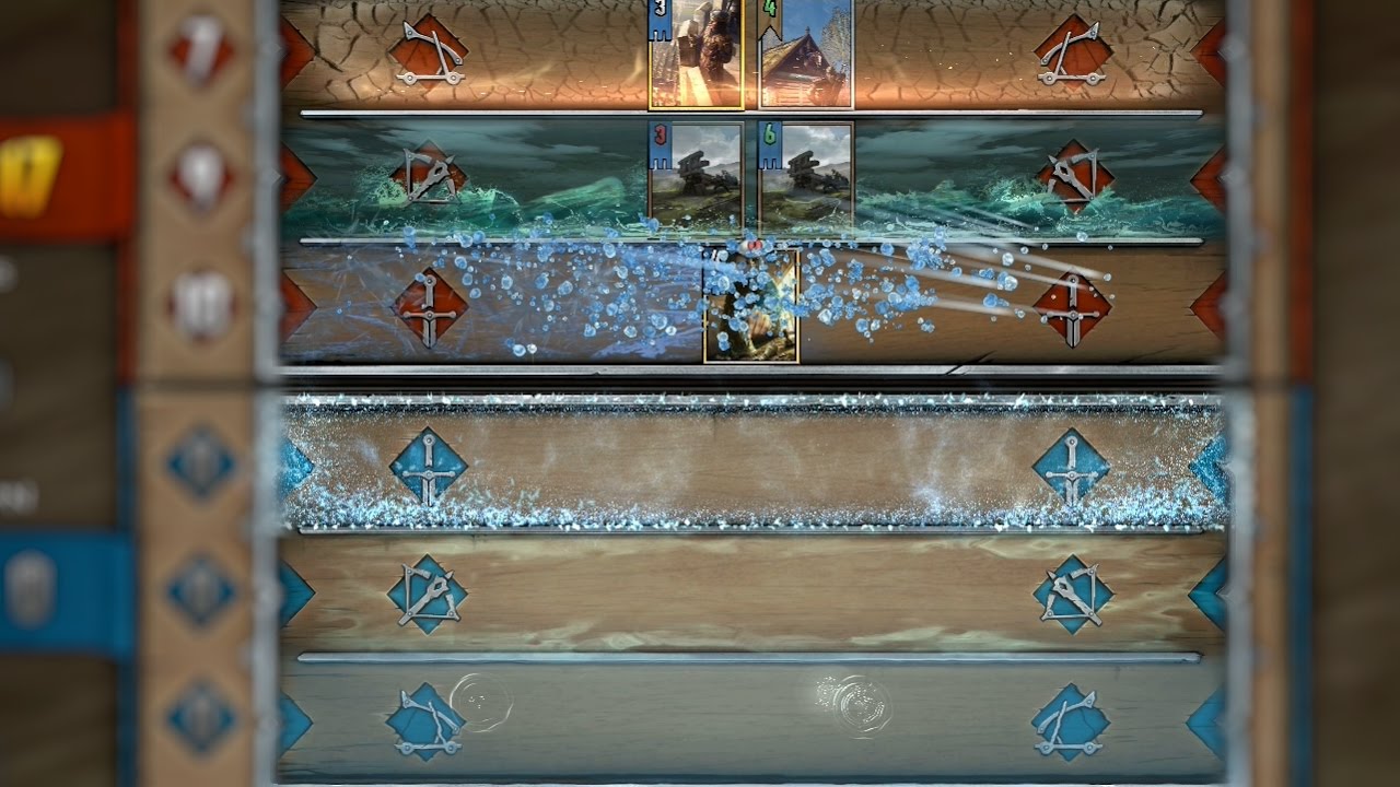 Gwent — Weather Effect animations + borders, titles, starter decks ...