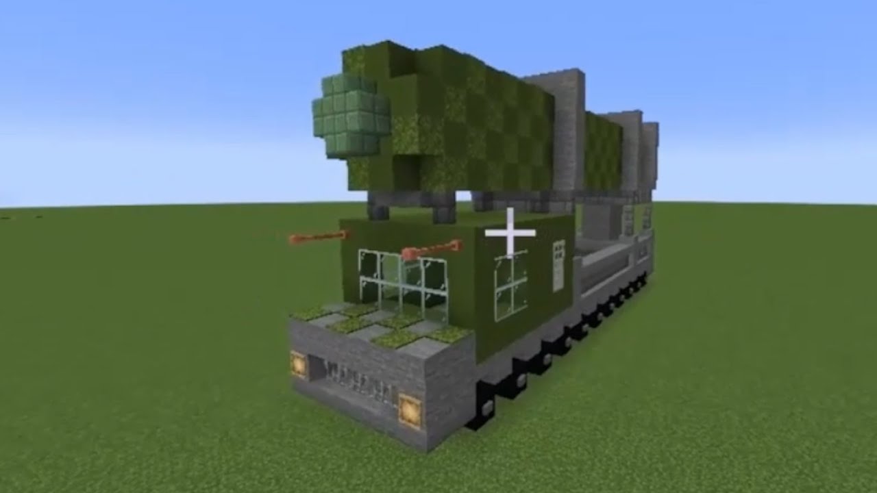 Minecraft: 6+ BALLISTIC MISSILE LAUNCHER CARRIER TRUCKS Build Hacks ...