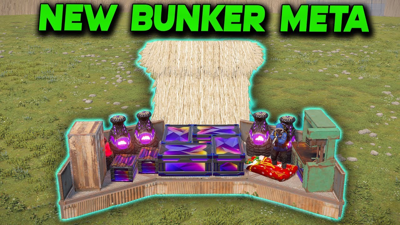 NEW BUNKER META in Rust | Rust Building Tutorial - YouTube