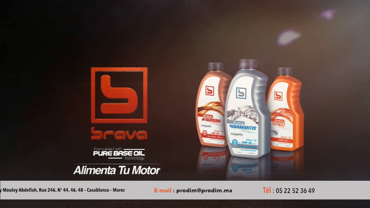 PRODIM | Brava Motor Oil - YouTube