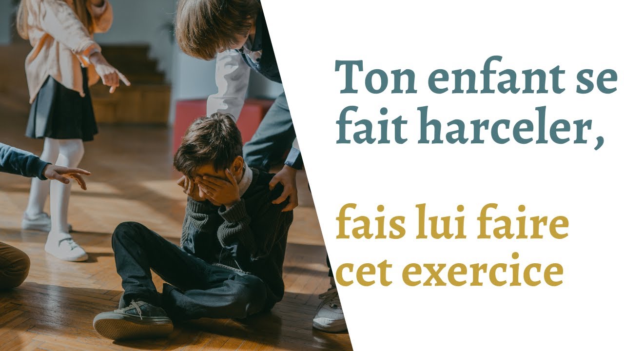 Ton enfant se fait harceler à l'école, propose lui ça - YouTube