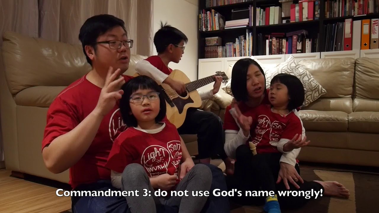 The Ten Commandments Song - YouTube
