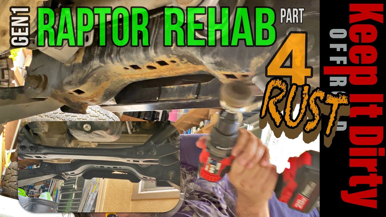 Gen 1 Raptor Rehab 4 - Rust Treatment - YouTube
