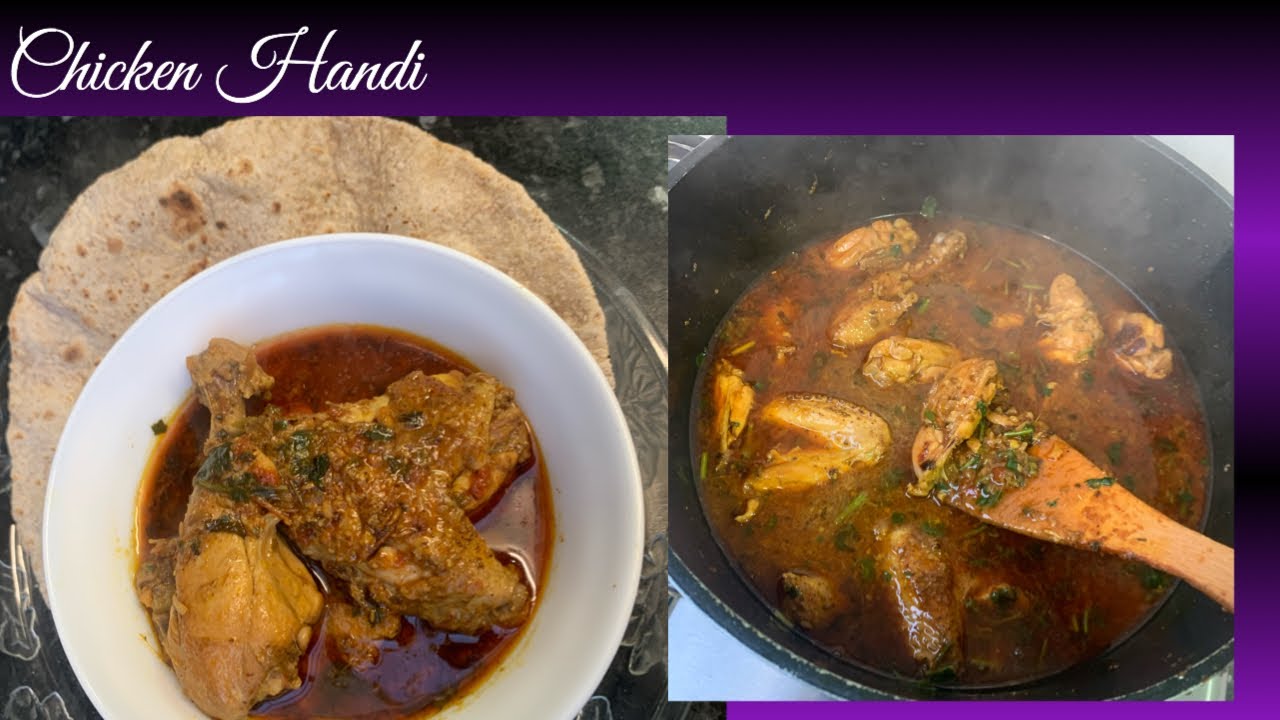 Chicken handi | chicken gravy | chicken curry | best chicken handi ...